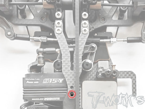 TP-802 64 Titanium Upper Deck Screw ( For Yokomo BD12 ) 2pcs. – T-Work's Products