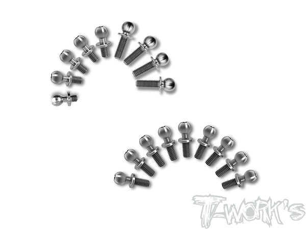 TP-146 64 Titanium Ball End Set (For Yokomo BD11 / BD12/BD FWD ) 18pcs – T-Work's Products