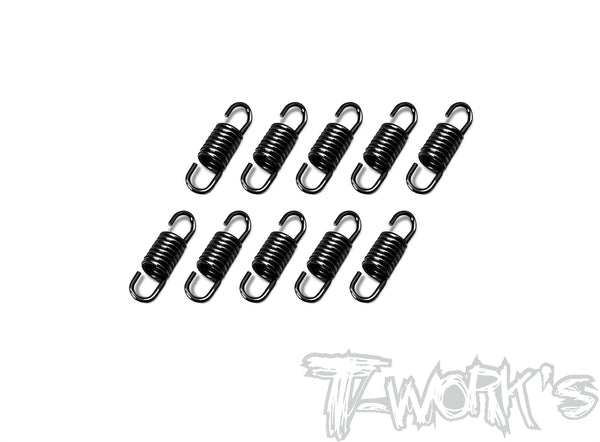 TG-042BK In-line Pipe Spring Black ( 16mm ) 10pcs. – T-Work's Products