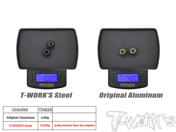 TO-346-B Steel 12mm Pivot Ball ( For Infinity IFB8 ) 2pcs. – T-Work's ...