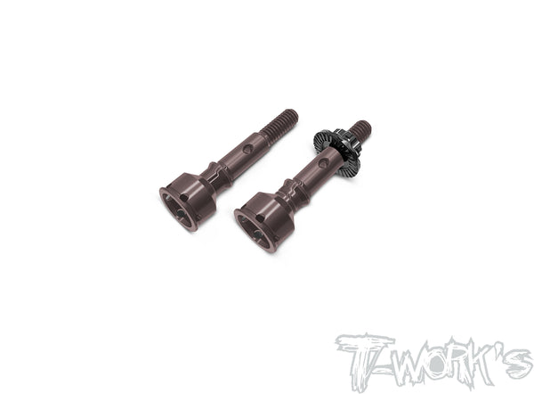 CLA-B74.2-R Steel Rear CVD Left Thread Axle ( For Team Associated RC10 ...