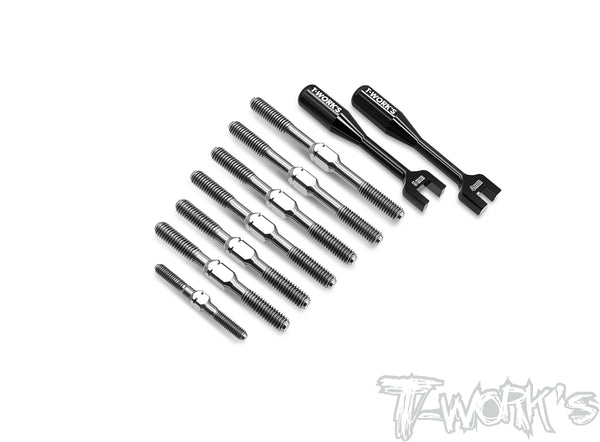 TB-269 64 Titanium Turnbuckle Set ( For TLR 8IGHT X/XE2.0 / 8IGHT X/XE ...