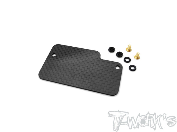 TE-223-TLR Graphite Electronics Mounting Plate ( For TLR 22X-4/TLR 22 ...