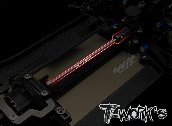 TE-252-B74.2-R Spring Steel Rear Centre Dogbone 96.5mm (For Team Assoc ...