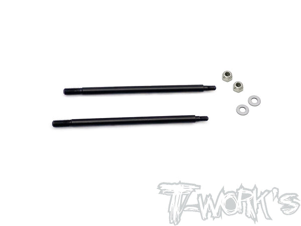 TO-261-S35.3 DLC coated Rear Shock Shaft 70.4mm ( SWORKZ S35.3 ) 2pcs ...