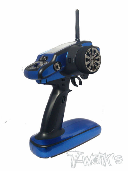 TS-009M Metal Chrome Radio Skin Sticker (For Futaba 4PL/4PLS) 4 Colors ...